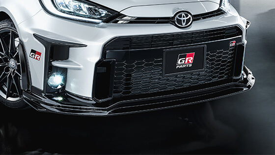 TRD GR Yaris Front Spoiler + Rear Spoiler Extention Kit